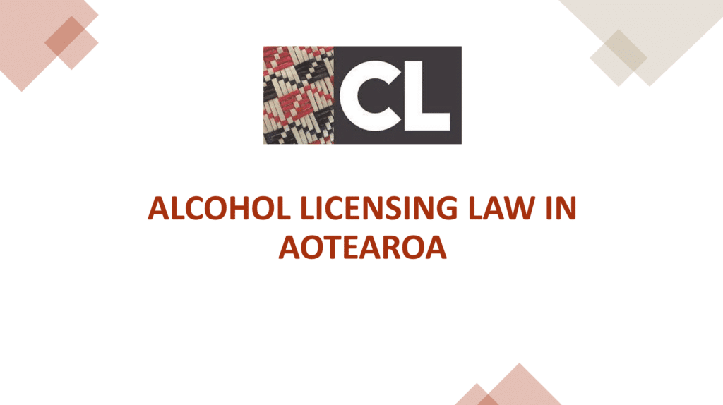Alcohol Licensing - Community Law